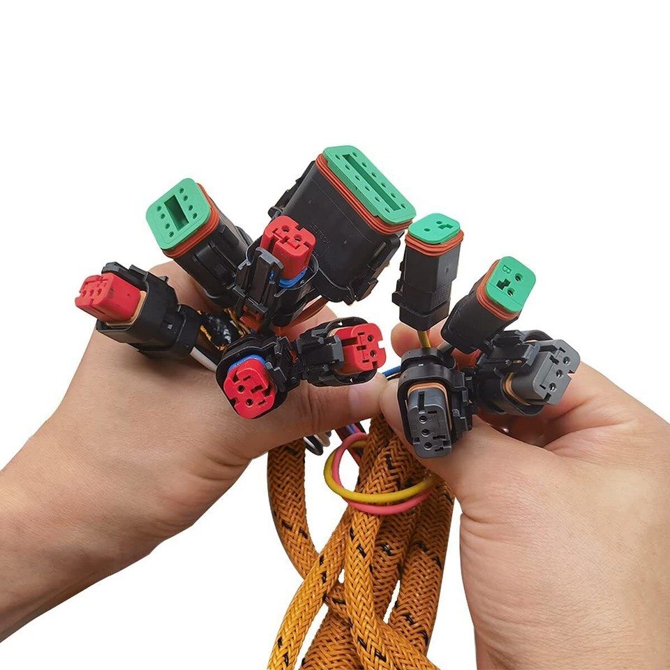 Engine Wiring Harness Assembly 2639001 C15 Engine Part For Caterpillar ...