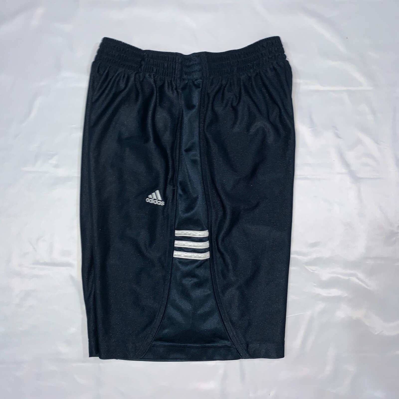 Vintage Rare Adidas Basic 3 Stripe Dazzle Basketball … - Gem