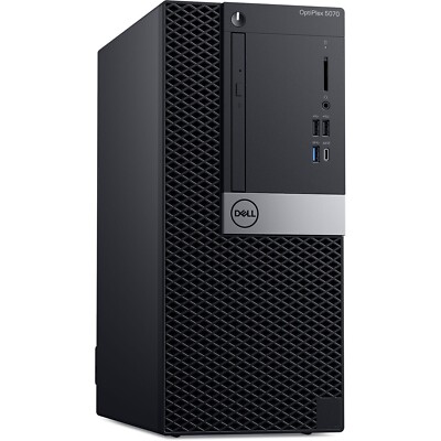 Dell Optiplex 5070 Tower Intel Core i7-9700 16Gb 256Gb SSD Windows 11 ...