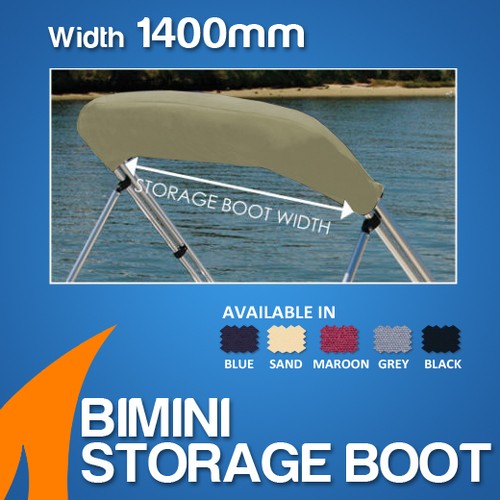 Bimini Storage Boot Sand width 1400mm | eBay