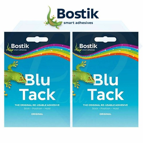 Blu Tack Sticky Re-usable Blue Tack Adhesive Putty Tac (Blue Blu Tac ...