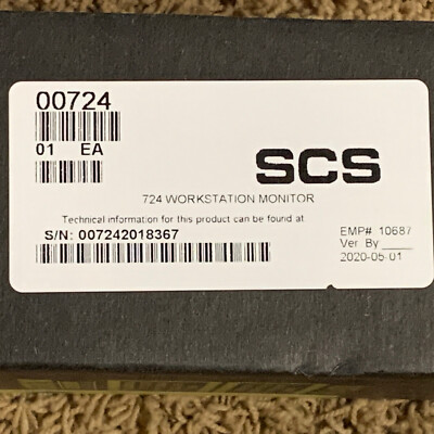 New SCS 724 Workstation ESD Monitor Factory sealed | eBay