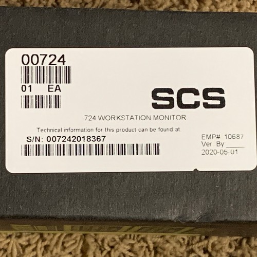 New SCS 724 Workstation ESD Monitor Factory sealed | eBay