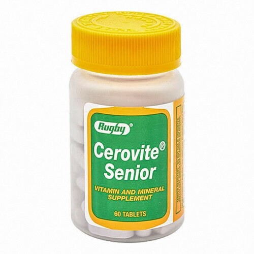 Cerovite Senior 60 Tabs By Rugby | eBay