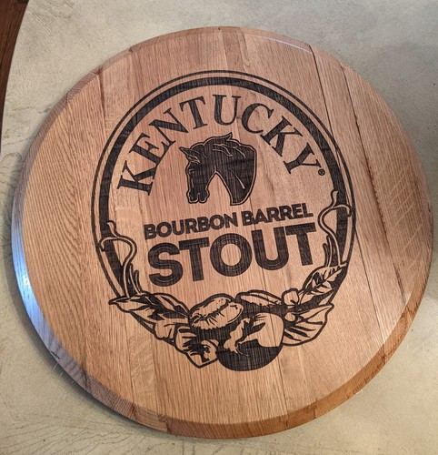 Kentucky Bourbon Stout Barrel Head 21” Diameter, NEW | eBay