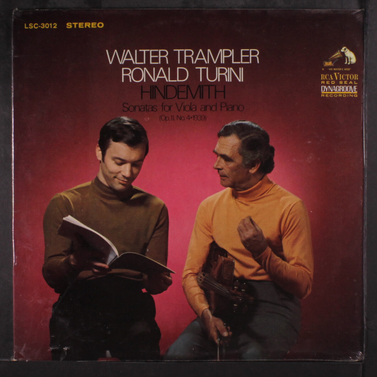 WALTER TRAMPLER & RONALD TURINI: hindemith: sonatas for viola and piano ...