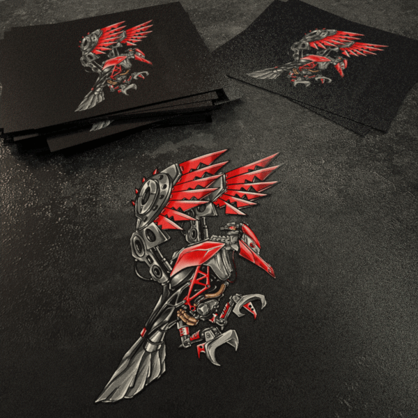 Ducati Hypermotard 950 RVE SP Stickers - Set of 3 Vinyl Motorcycle ...