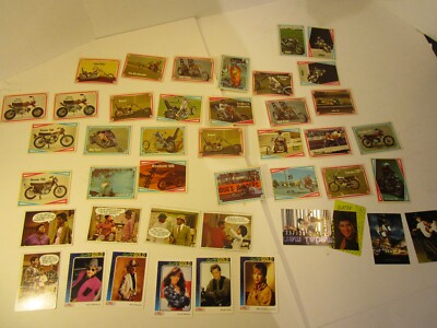 Lot of 30 Assorted 1972 Street Chopper Hot Bike Trading Cards + BONUS ...