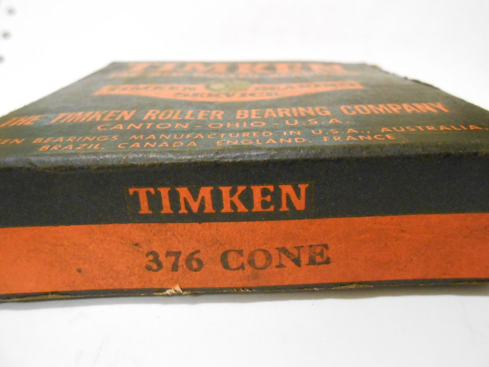 TIMKEN 376 CONE BEARING | eBay