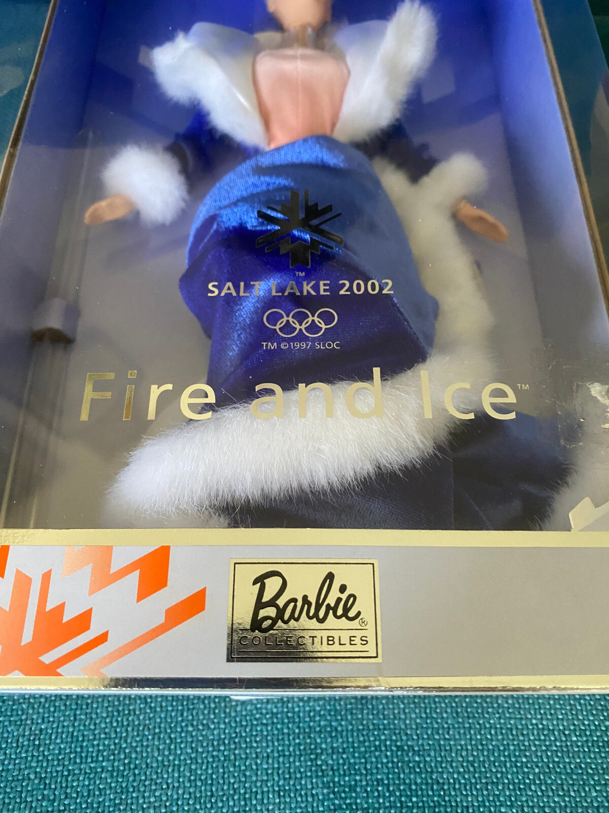 NIB Fire and Ice Barbie Salt Lake Olympics Collector Edition 2002 ...