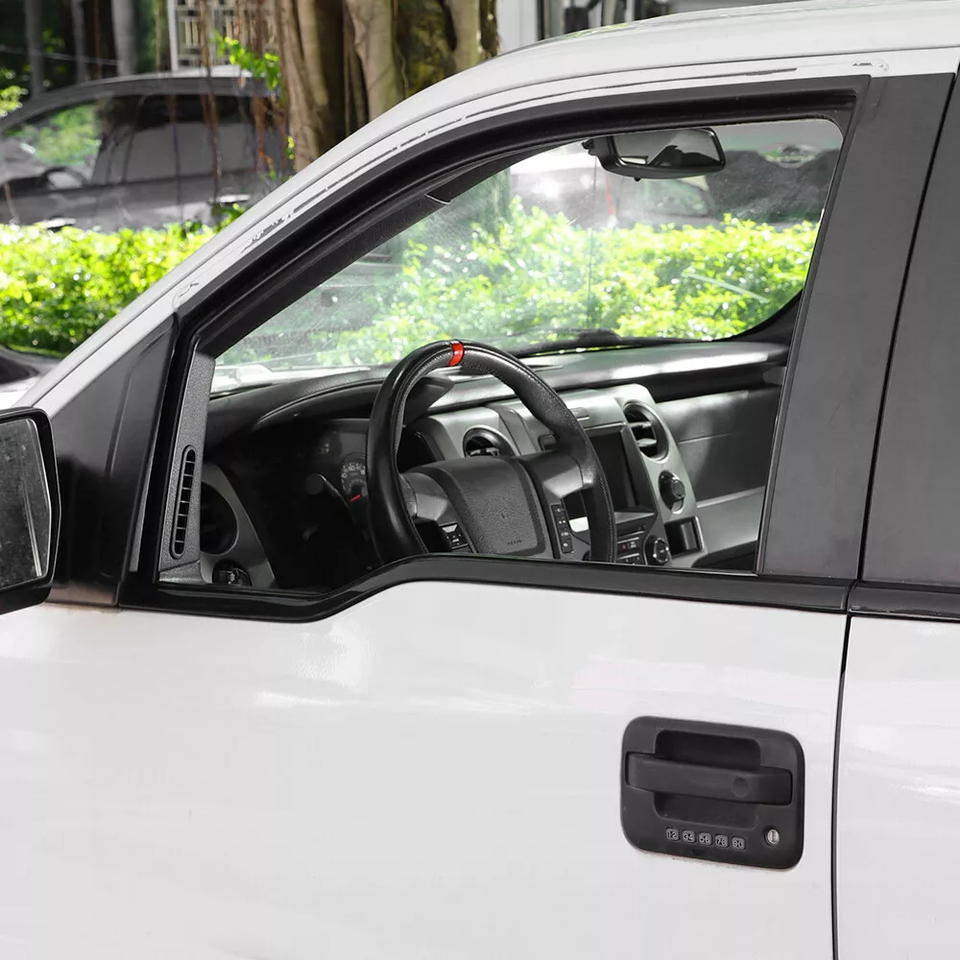 ⭕4Pcs Window Moulding Trim Weatherstrip Window Seal for Ford F150 ...