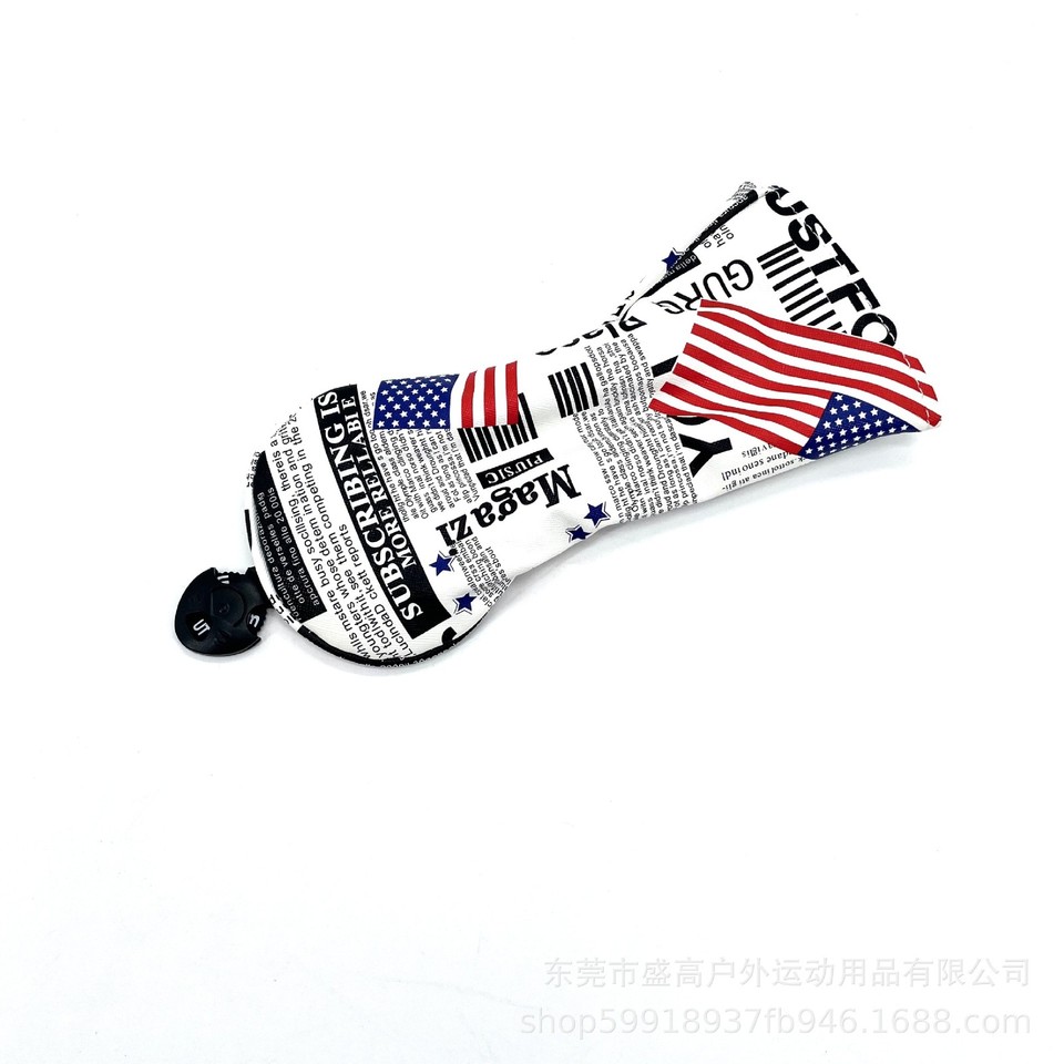 USA Flag Golf Club Driver Fairway Wood Hybrid Head Cover USA 1 3 5 UT ...