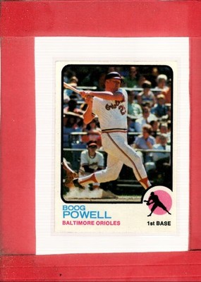 1973 Topps #325 Boog Powell NM+ Orioles ID:71361 | eBay