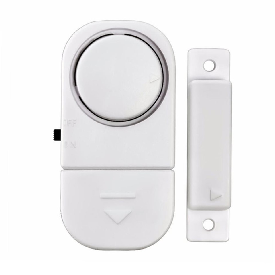 WIRELESS Home Window Door Burglar Security ALARM System Magnetic Sensor ...