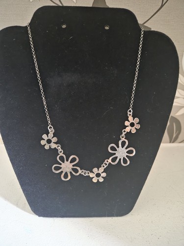 925 Flower Power Lady's Necklace | eBay UK