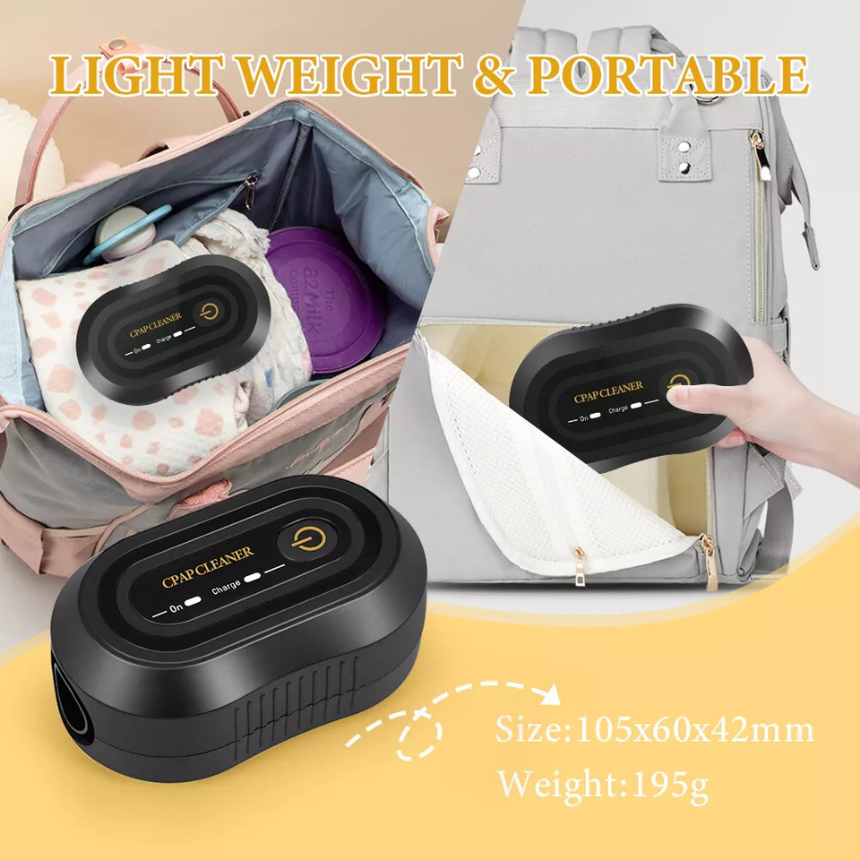 Portable CPAP Cleaner Sanitizer Cleaning Machine Ozone Sterilizer Sleep ...