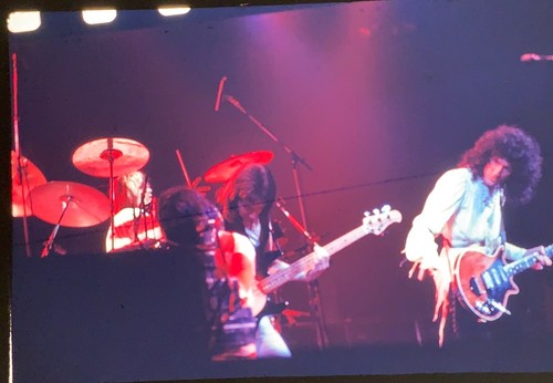 Queen Freddie Mercury Transparenz Brian Mai Roger Taylor Original Circa ...