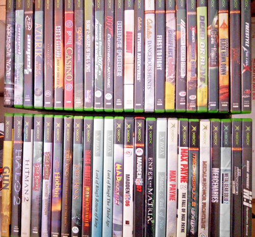 Original Xbox Game lot Collection - You Pick 20 games - See List of 90 ...