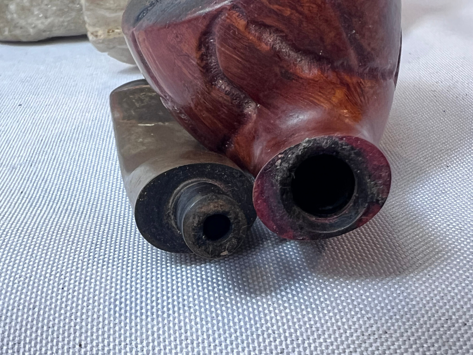 BR Israel Pipe Seasoned Bent Pot Estate Tobacco Smoking Implement | eBay