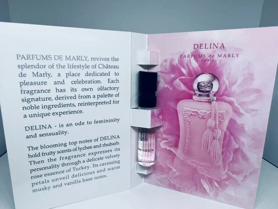 Parfums De Marly DELINA Discovery Sample Set 1.5ml / 0.05oz New | eBay