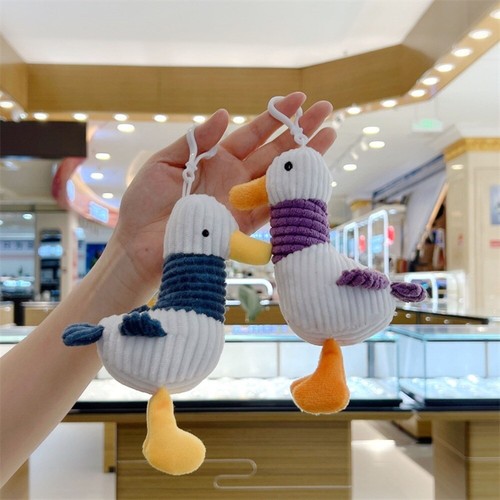 Plush Plush Key Chains Cute Duck Doll Stuffed Toy Key Chain Accessories ...