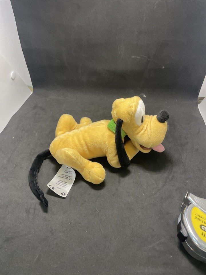 Disney Store Pluto Plush Puppy Dog Goofy's Pet Stuffed Animal Doll ...