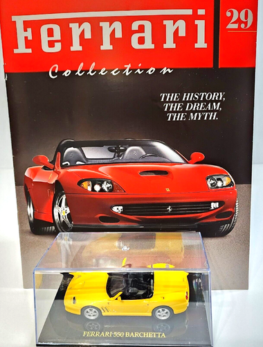 Ferrari 550 Barchetta #29 Scale 1:43 The Official Ferrari Collection ...