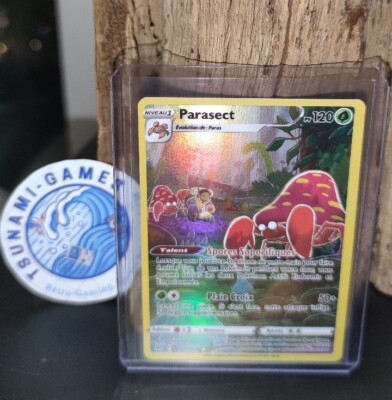 Carte Pokemon ORIGINE PERDUE EB11 : PARASECT Tg01/Tg30 / Sleeve ...