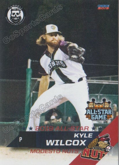 2019 California League All Star NR Kyle Wilcox RC Rookie Seattle ...