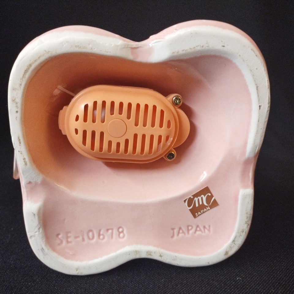 Vintage Ceramic Baby Booties Planter CMC Japan 1950's Pull String Voice ...