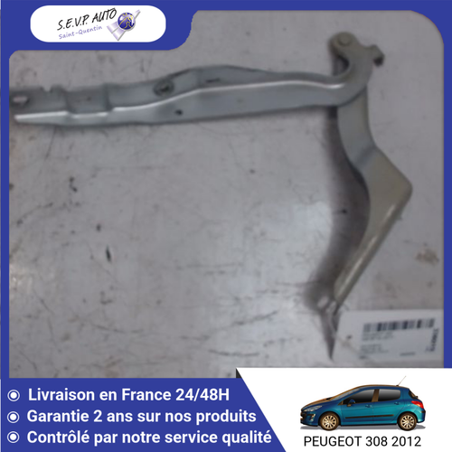 🇫🇷 COMPAS DROIT CAPOT PEUGEOT 308 2011- ♻️ 791344 | eBay
