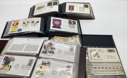 4 Albums of Vintage First Day Issue Stamps | eBay