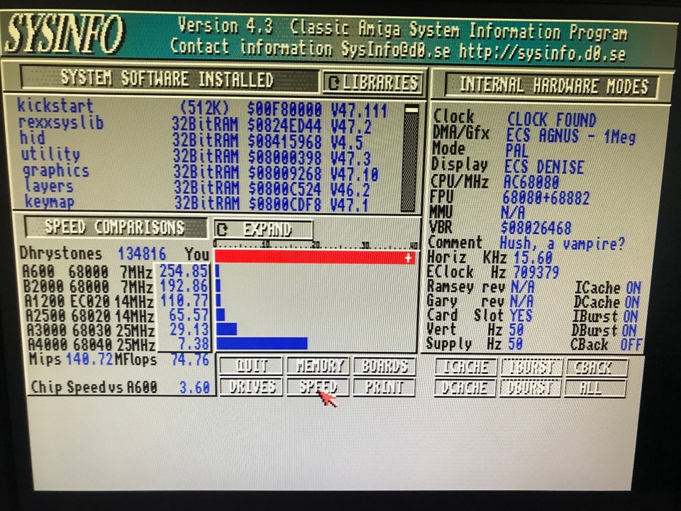 Amiga Vampire 500 II+ Accelerator | eBay UK