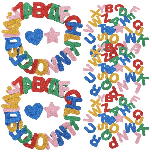 4 Count Alphabet Letter Sticker Decals Adhesive Stickers Letters ...