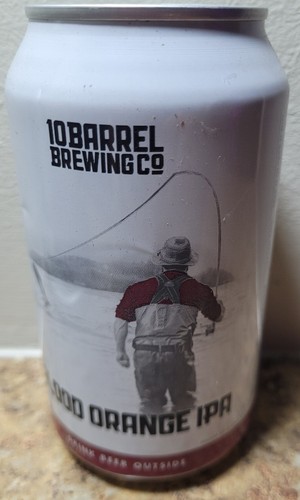 CRAFT Beer Can Craft Blood Orange IPA 10 Barrel Brewing Bend Oregon ...