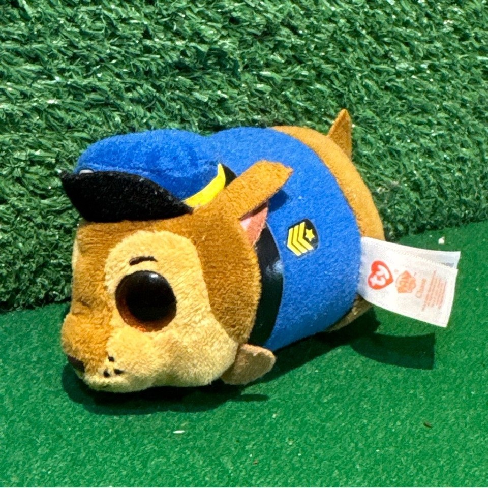 Ty Teeny Tys stackable plush toy of Chase from PAW Patrol | eBay