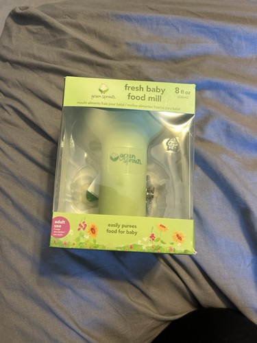 Green Sprouts Baby Food Mill 8 Oz - New In Box- Easily Purees Food For ...