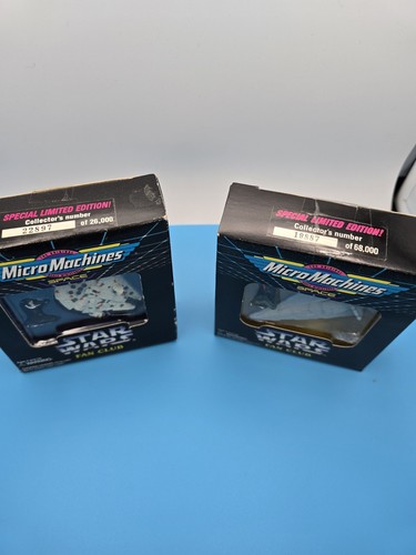 Star Wars Micromachines Millennium Falcon And Imperial Shuttle NIB | eBay