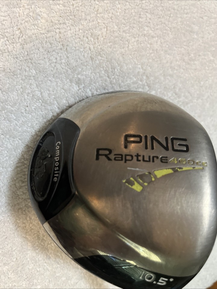 Righthanded Ping Rapture 10.5 Degree Stiff Flex Driver | eBay