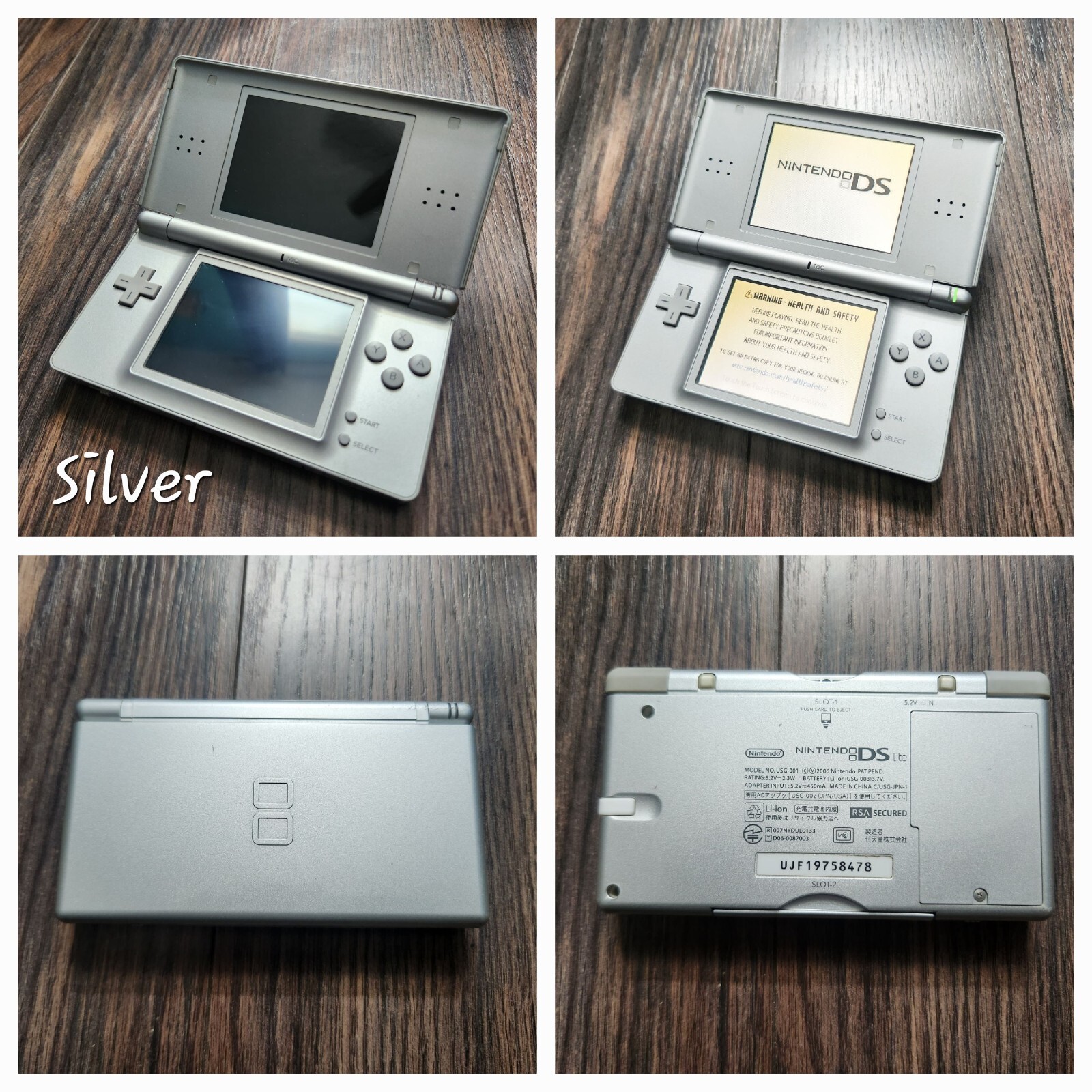 Fully Tested Nintendo DS Lite Handheld Console w/Charger | eBay