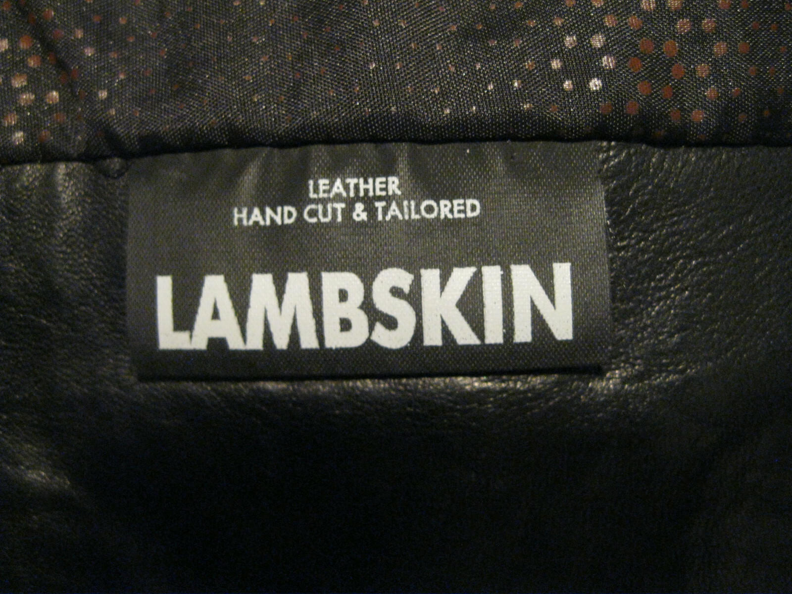 Vintage Caroline Moore Black Leather Jacket SZ 10 LAM… - Gem