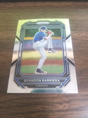 BRANDON BARRIERA 2023 PANINI PRIZM CARD #118 TORONTO BLUE JAYS ...