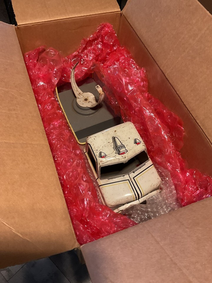 Marx Vintage Emergency Searchlight Unit Metal Antique Toy Truck Pressed ...