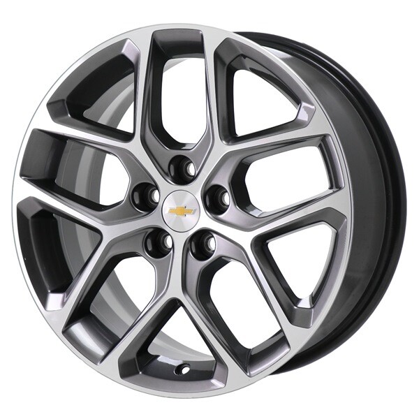 17" CHEVROLET CRUZE WHEEL RIM FACTORY OEM 5880 2018-2019 MACHINED GREY ...