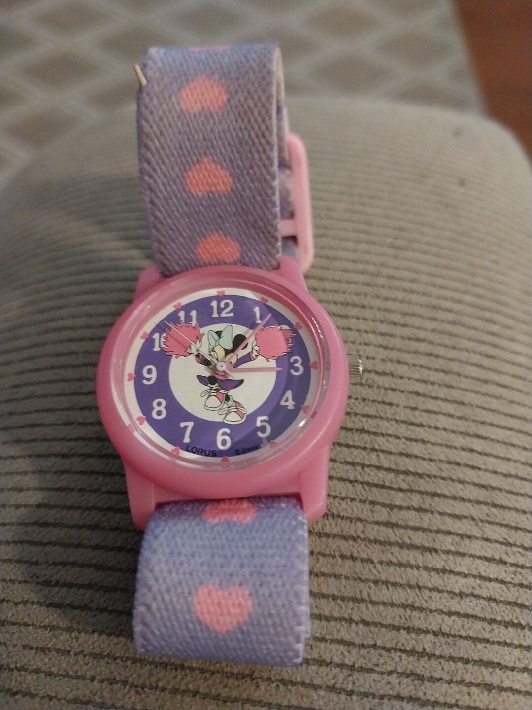 Seiko Minnie Mouse Disney Watch Pink & Purple Cheerle… - Gem
