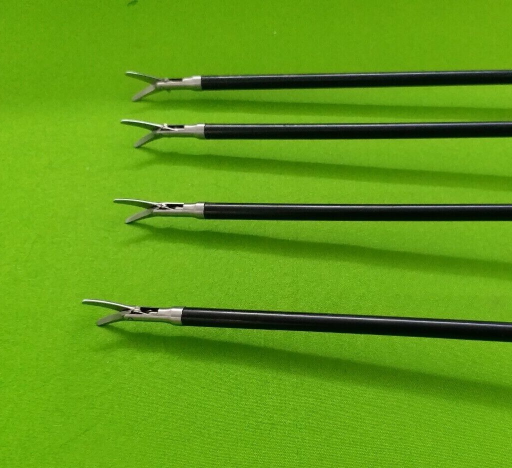 4pc Laparoscopic Micro Scissor 5mmx330mm Endoscopy Reusable Surgical ...