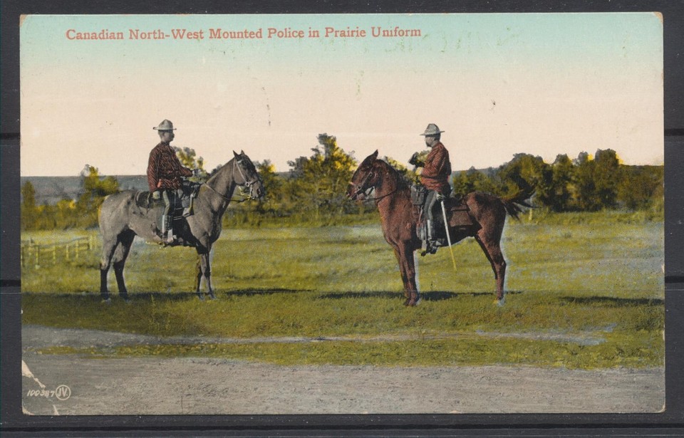 1914 Canada ~ Canadian North-West Mounted Police (NWMP) Prairie Uniform ...