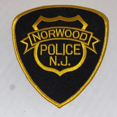 Norwood (Bergen County) NJ New Jersey Police patch - NEW! | eBay