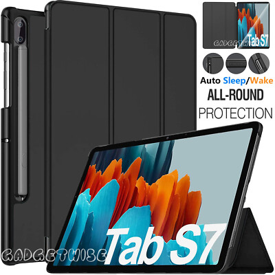 Smart Case Leather Magnetic Tough Cover For Samsung Galaxy Tab S7 11 ...