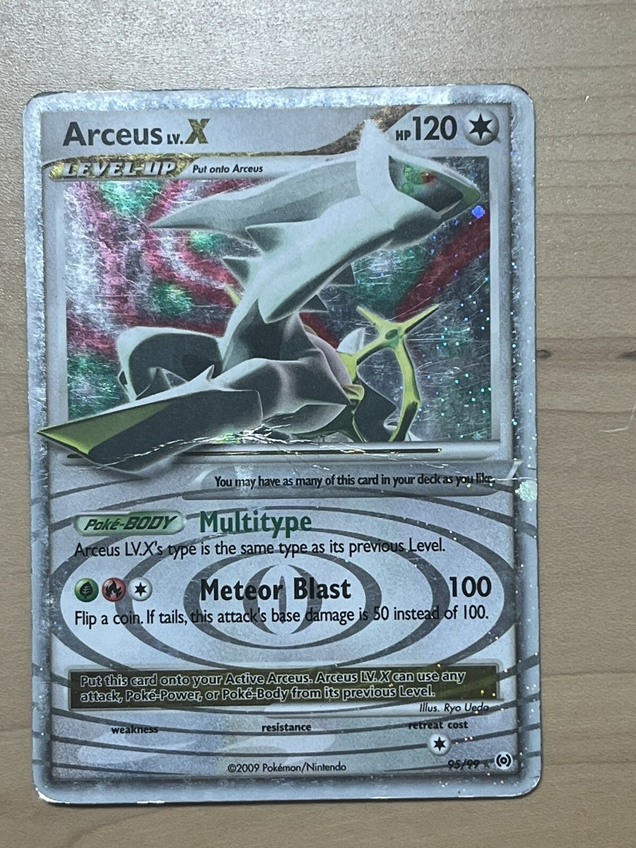Pokemon Card Arceus Lv X Auction Prices Realized Tcg Cards 2009